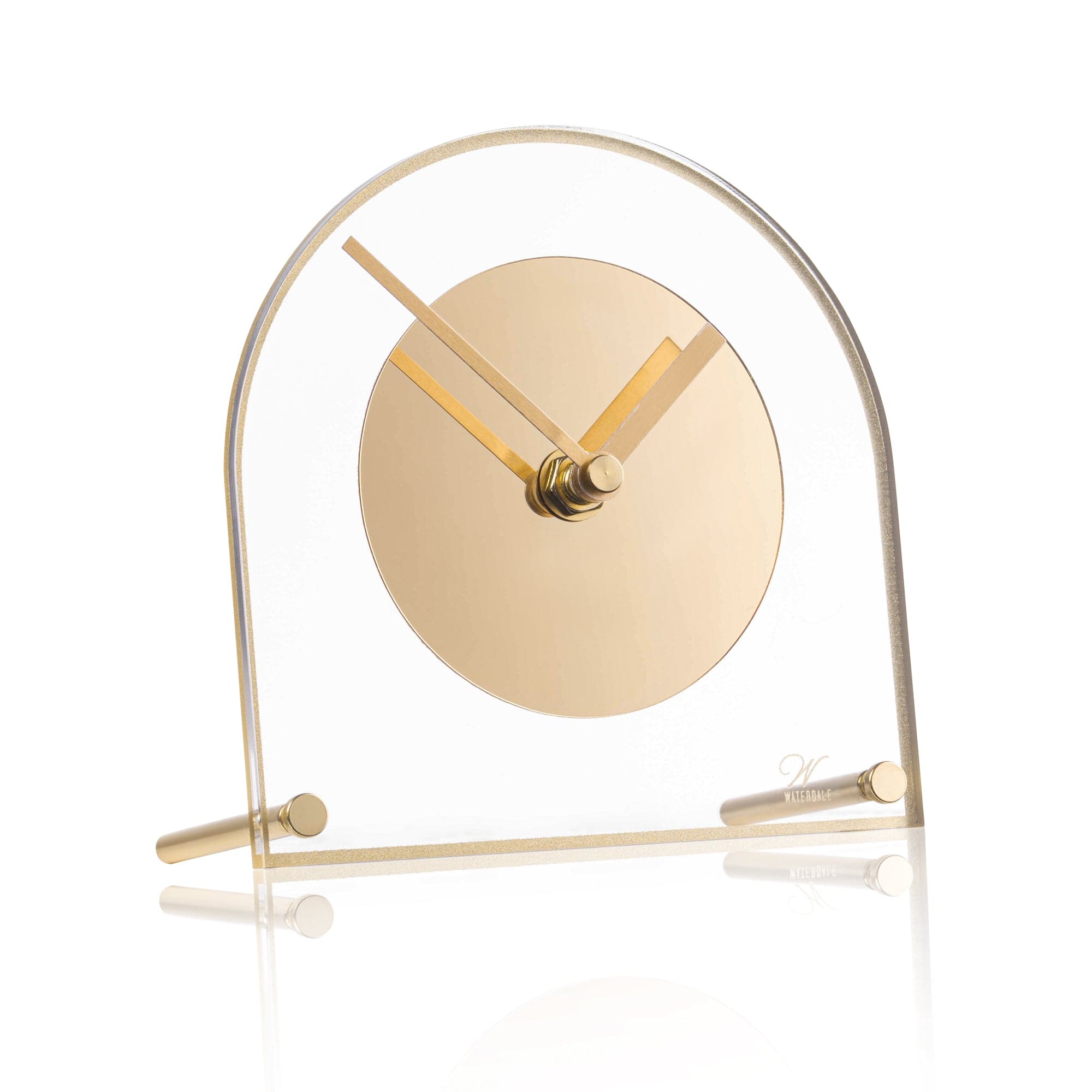 Basic Desk Clock - Gold – Decorative Gifts